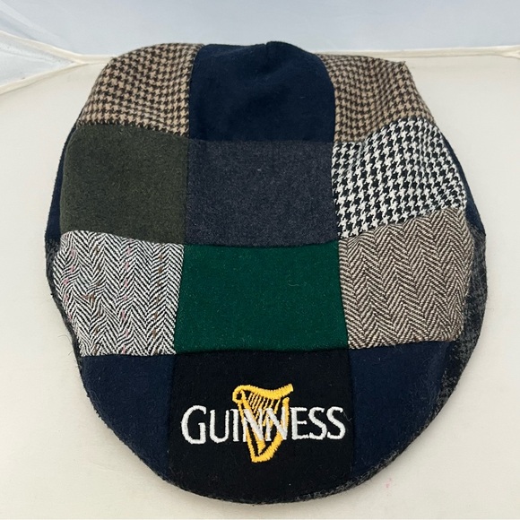 Guinness | Accessories | Guinness Branded Patchwork Style Newsboy Flat ...